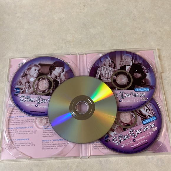 MPI | Other | Season 4 The Doris Day Show On 4 Dvds A Popular Situation ...